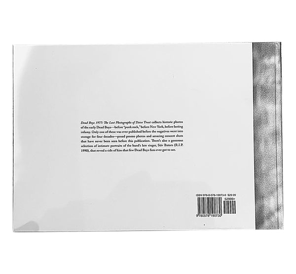 DEAD BOYS 1977 (SIGNED): The Lost Photographs of Dave Treat – THE CAST